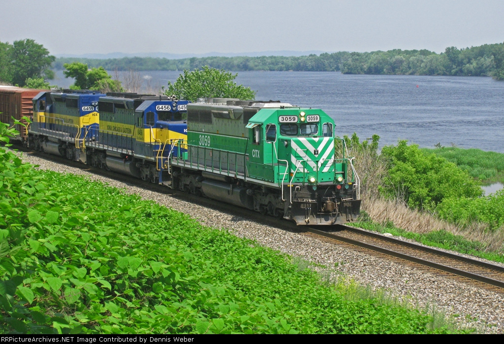 Citx 3059, CP Train 486.